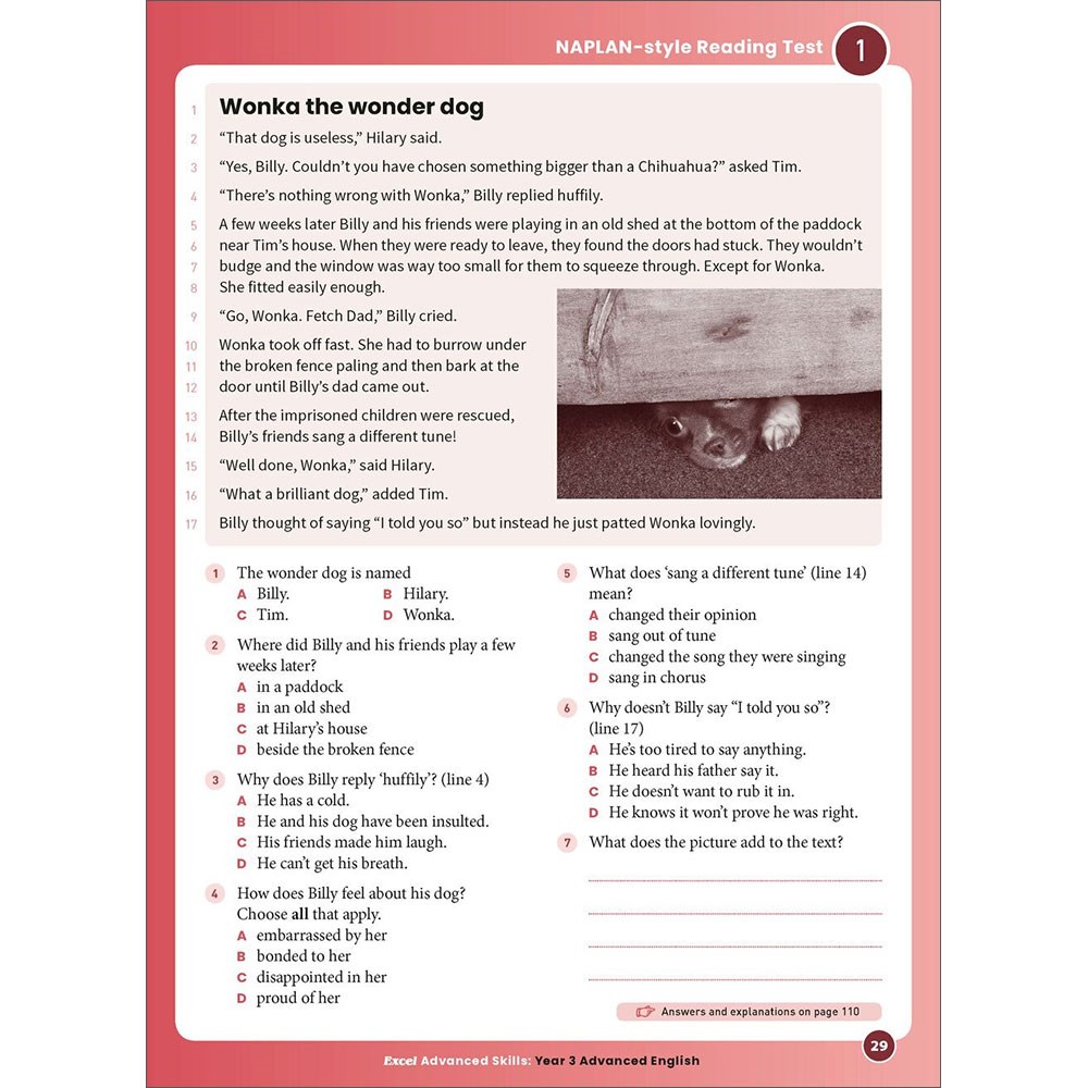 9781741256499 - Excel Advanced Skills Advanced English Year 3 ...