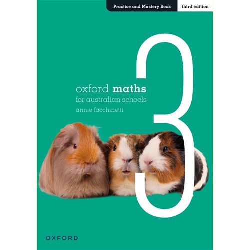 9780190341800 - Oxford Maths Practice & Mastery Book Yr3 3e 2023 ...