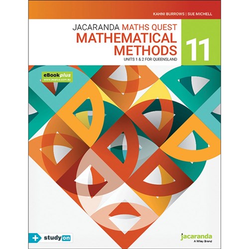 9780730365556 - Jacaranda Maths Quest 11 QLD Math Method1-2 learnON ...