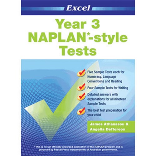 9781741251722 - Excel Year 3 NAPLAN*-style Tests - Kookaburra ...