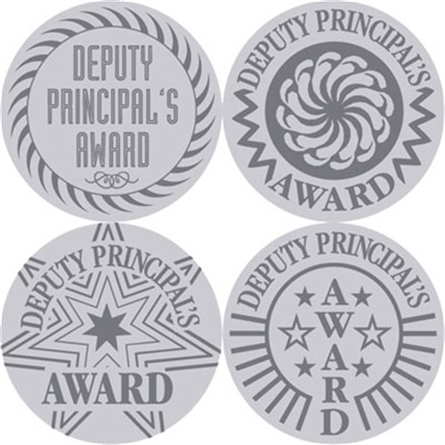 DP2999 - Foil Stickers - Deputy Principal's Silver - Kookaburra ...