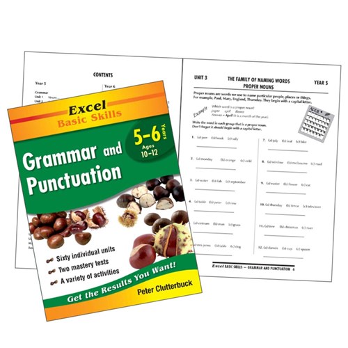 EXCPBSENGY56 - Excel Basic Skills English Book Pk Yr 5&6 - Kookaburra ...