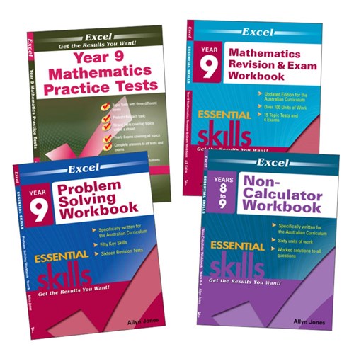 EXCPMATHY9 - Excel Maths Book Pack Yr 9 - Kookaburra Educational ...