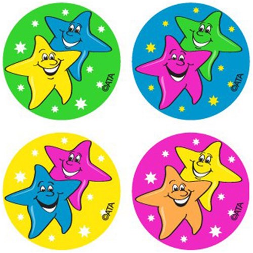 FS210 - Fluoro Stickers - Stars - Kookaburra Educational Resources ...