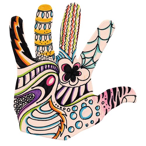 ZCRPA234 - Paper Shapes Hands - Kookaburra Educational Resources - one ...