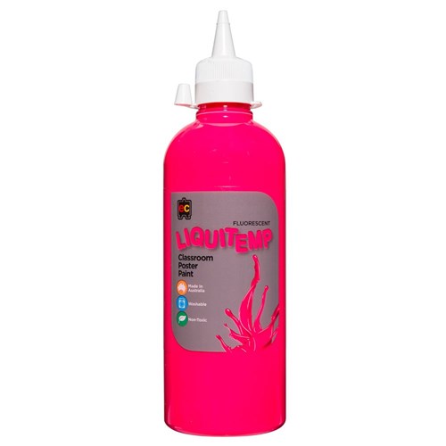 ZECFLT500PK - Liquitemp Fluoro Paint 500ml Pink - Kookaburra ...