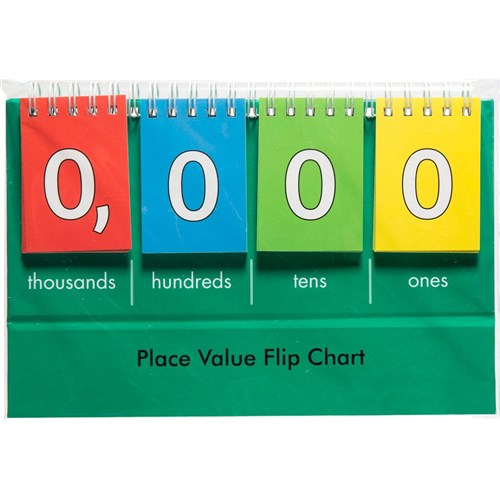 ZECLFPV10 - Place Value Flip Charts Pack - Student Size - Kookaburra ...