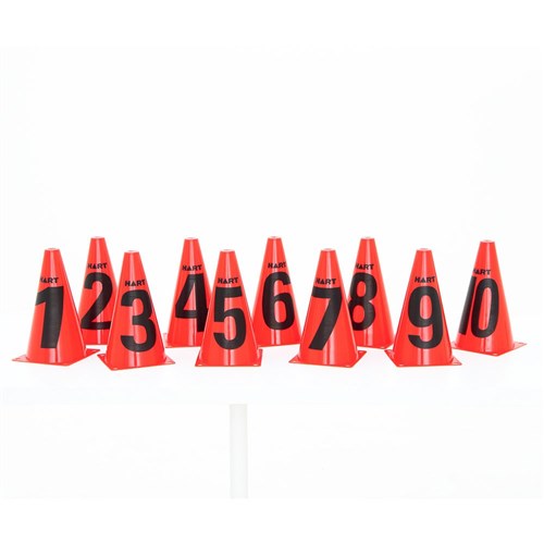 ZHS44-104 - HART Marking Cones Number Set (1-10) - Kookaburra ...