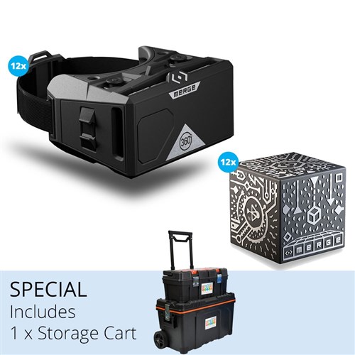 ZIWMLVRG01MGARC1 - Merge VR Mobile AR/VR Headset & Holographic Cubes ...