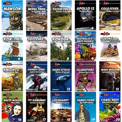 ZKBSECB1VP - eXplore Chapter Books Set 1 - Kookaburra Educational ...