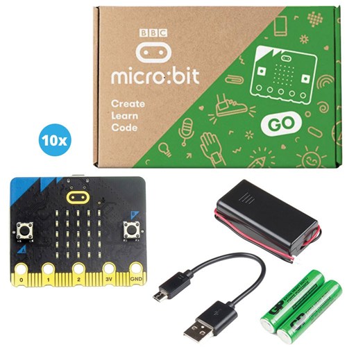 ZKIT3577590PK10 - BBC micro:bit v2 Go Kit - Kookaburra Educational ...