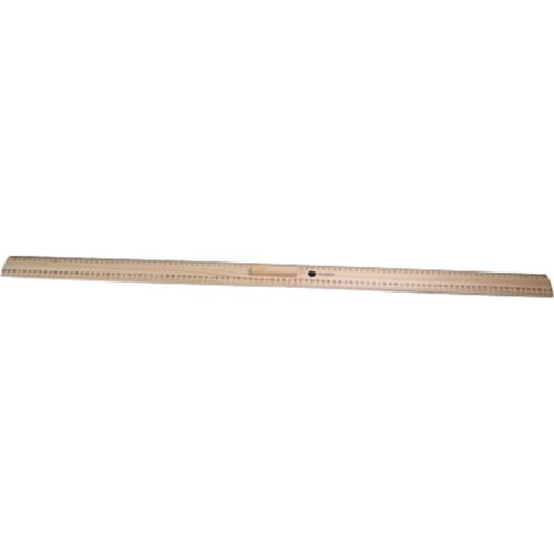 ZMIRST000 Wooden Ruler 1 Metre cm Mm Measurements Kookaburra