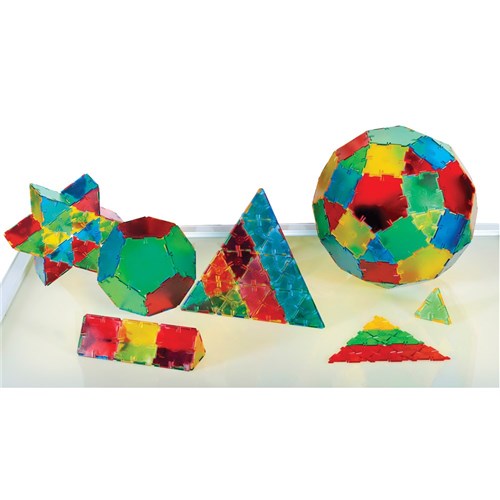 ZPD10-3005TRANS - Polydron Translucent Basic Kit - Kookaburra ...