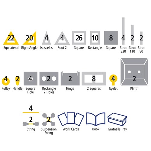 ZPD10-9010 - Polydron Bridges Kit - Kookaburra Educational Resources ...