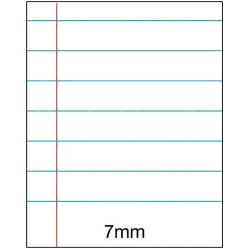 ZPE40900 - Spirax 905 Lecture Book A4 Top Opening 7mm 140 pg ...