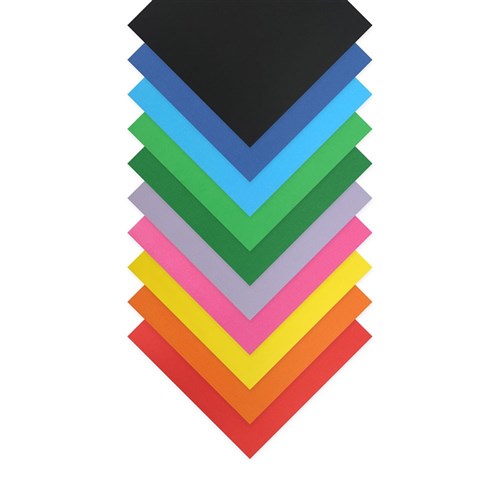 ZQU400156372 - Quill shapes Square 127mm Matt - Asstd Colours ...