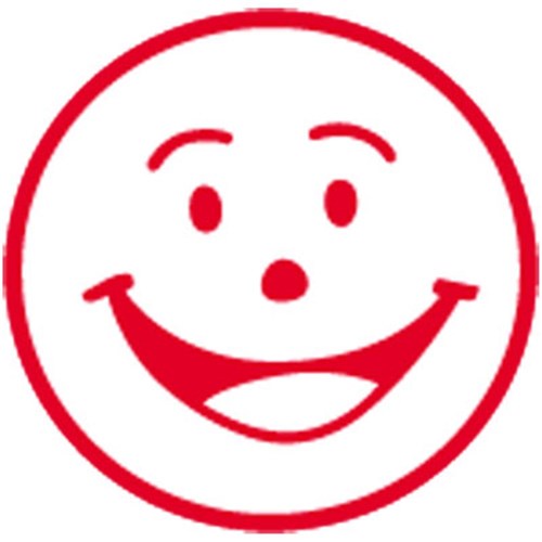 ZSDS-HS007-2 - Merit Stamp - Smiley Face Red - Kookaburra Educational ...