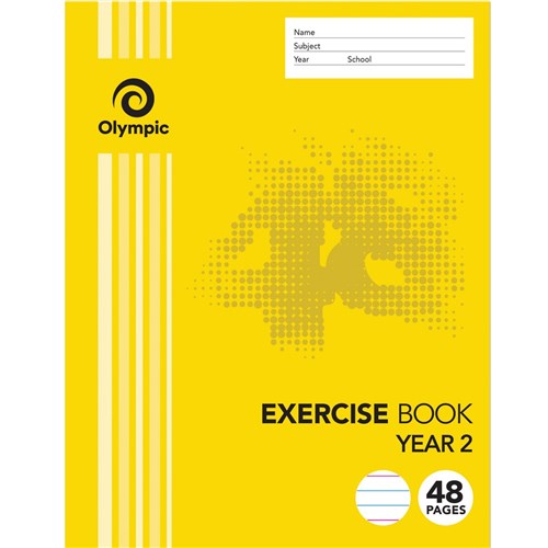 ZSP140743 - Olympic Exercise Book Special Ruling QLD Yr 2 18mm Ruled ...