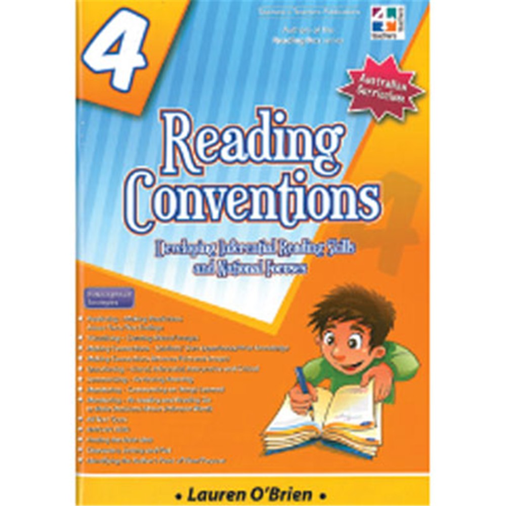 9780987127174 - Reading Conventions Year 4 - Kookaburra Educational ...