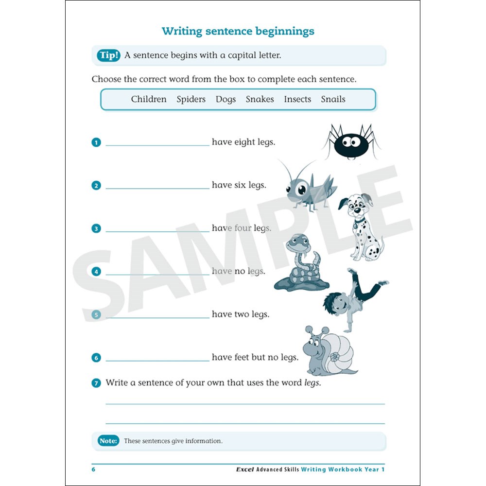 9781741254853 - Excel Advanced Skills Writing Workbook Year 1 ...