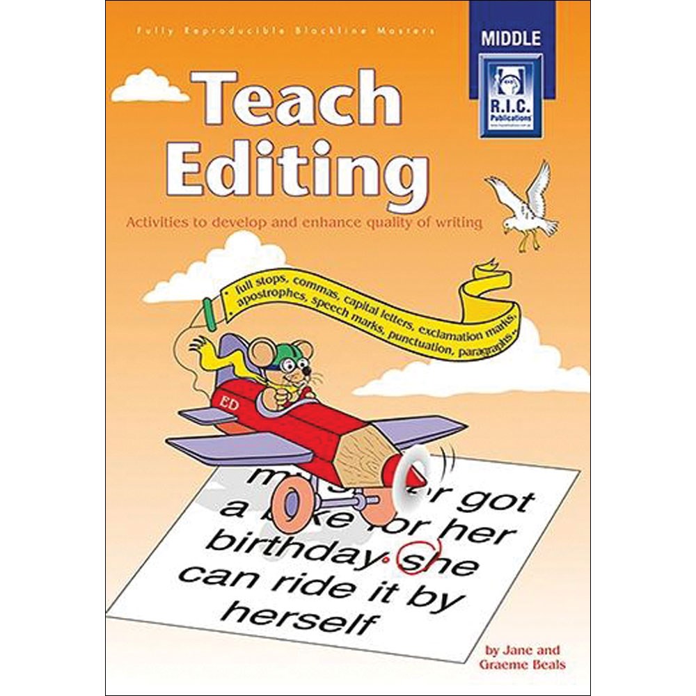 9781864002560 - Teach Editing BLM Ages 8-10 PR-2037 - Kookaburra ...
