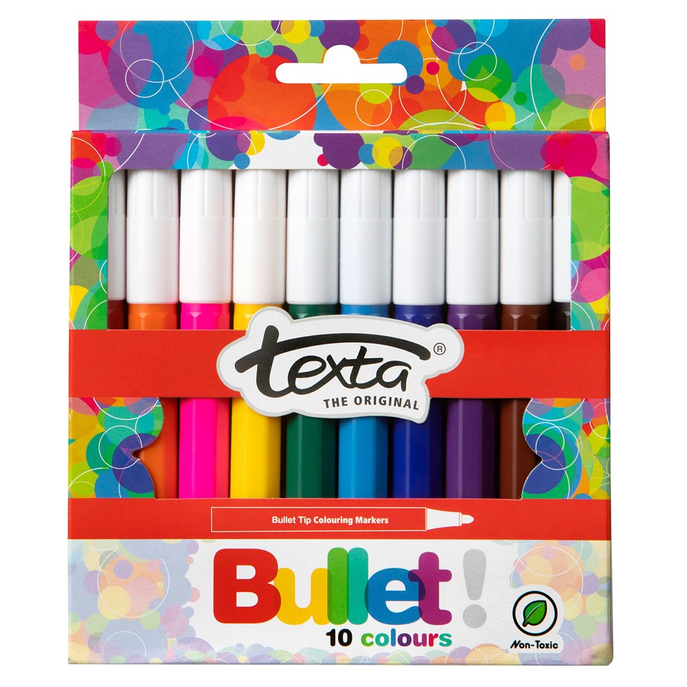 Textas for colouring in online