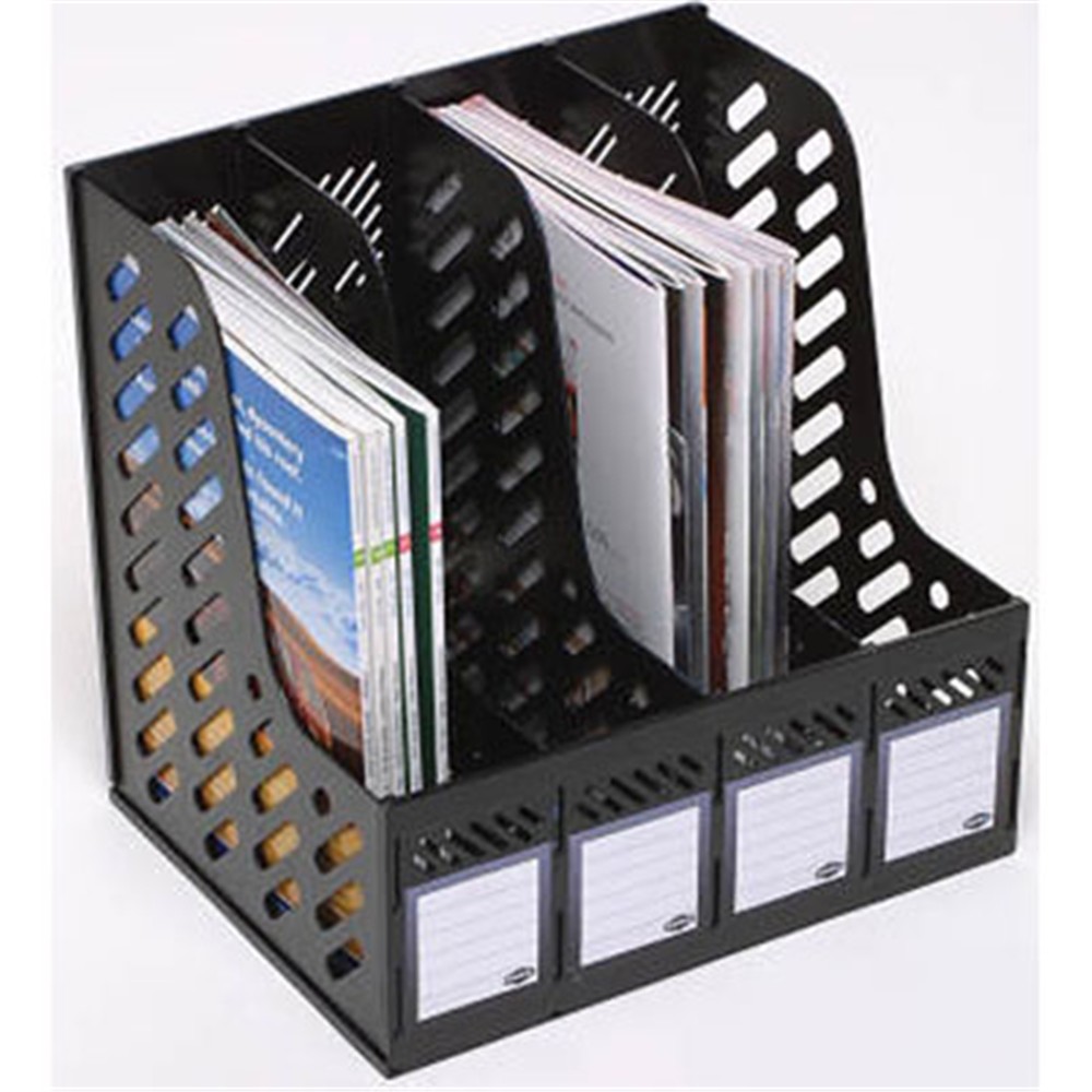 ZAC864200 - Marbig Sectioned Magazine Rack - 4 Sections - Kookaburra ...