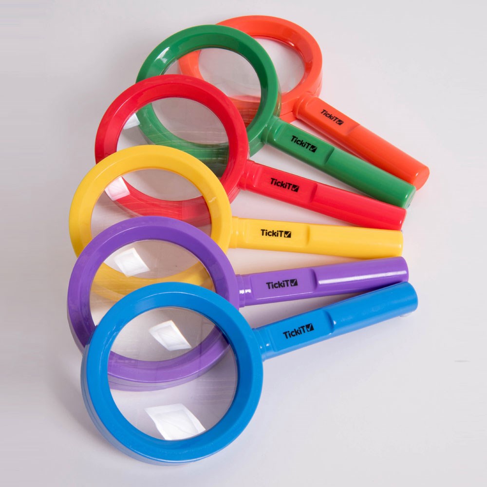ZCM61096 - Rainbow Magnifiers Asst Colours - Kookaburra Educational Resources - one of Australia ...