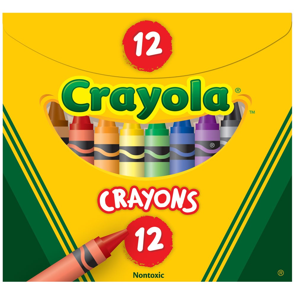 Crayola Crayons Box Sizes