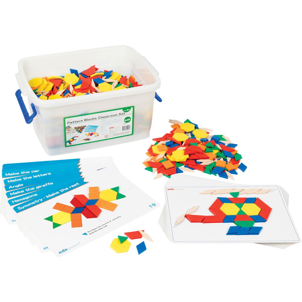 ZEC22282C - Pattern Blocks Classroom Set - Kookaburra Educational ... ZEC22282C - Pattern Blocks Classroom Set - Kookaburra Educational ...