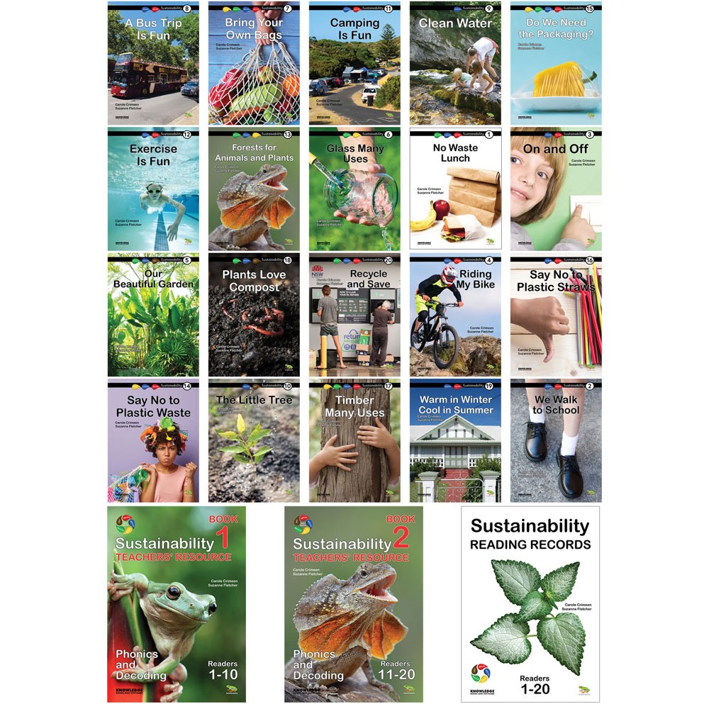 ZKBSSU1TG - Sustainability Set 1, Teacher Guides + Reading Records ...