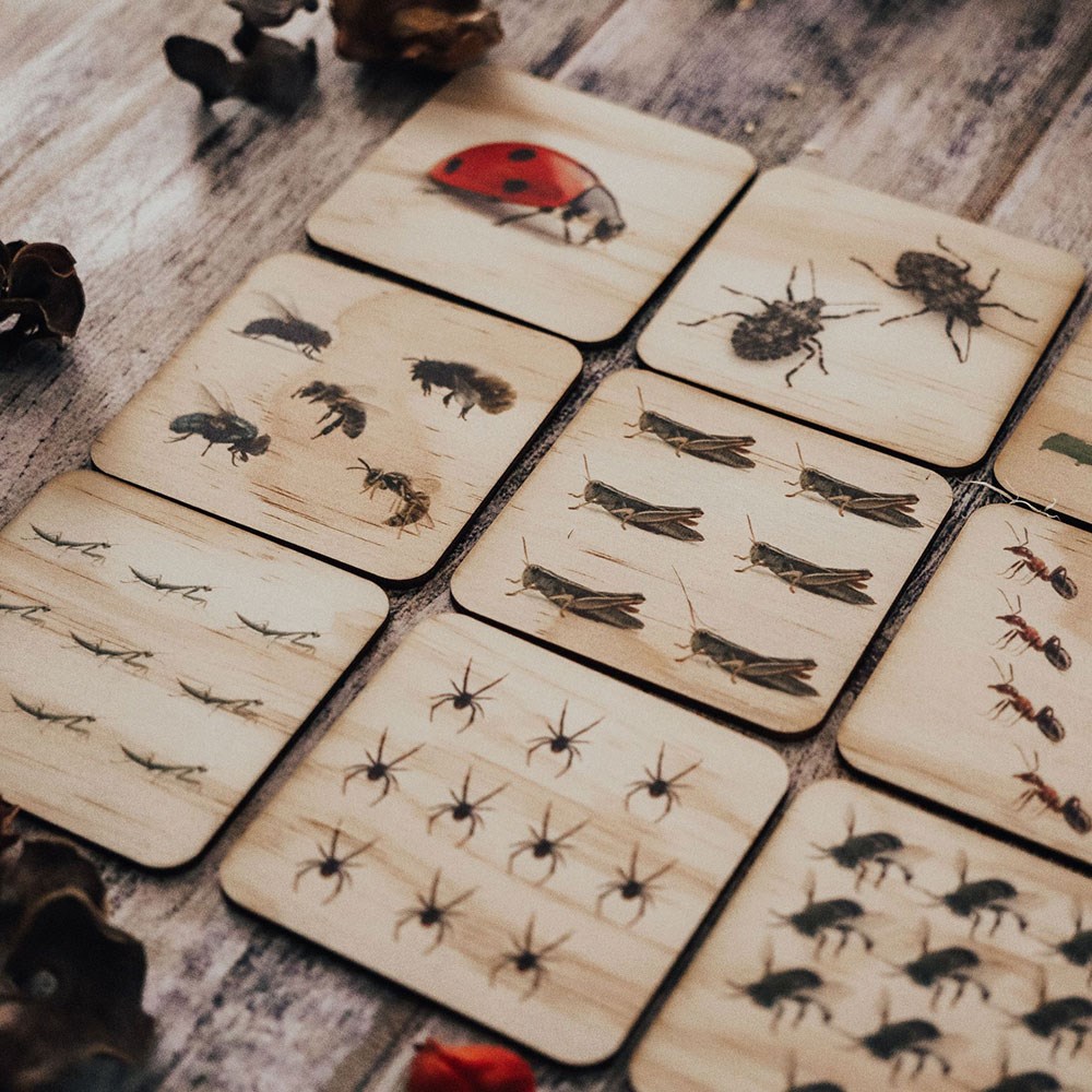 ZLB9709430975 - 5 Little Bears Garden Bug Puzzle - 1 to 12 (24 pce ...