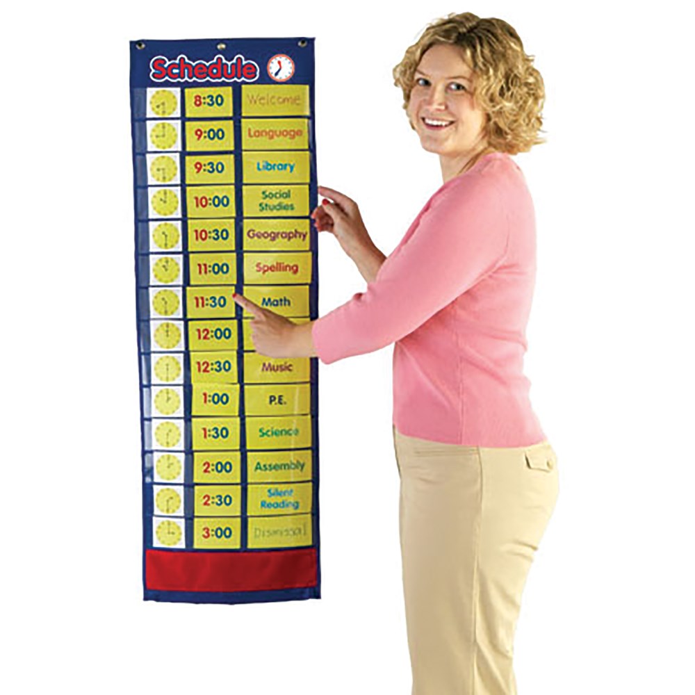 Daily Schedule Pocket Chart Daily Schedule Pocket Chart