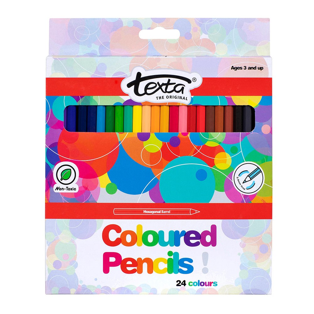 ZPE0245820 - Texta Coloured Pencils - Kookaburra Educational Resources ...