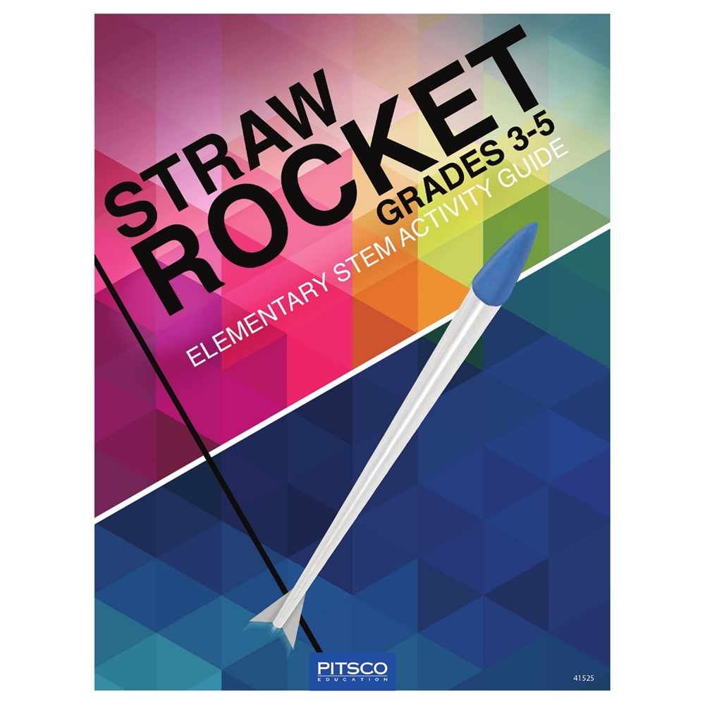 ZPI41525 Pitsco Straw Rockets Elementary Activity Guide Kookaburra Educational Resources 