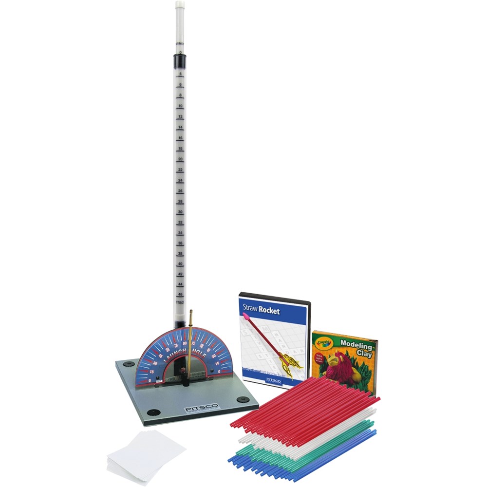 ZPI41525 Pitsco Straw Rockets Elementary Activity Guide Kookaburra Educational Resources 